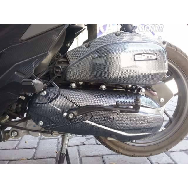 Jual Cover cvt, duck, filter karbon vario 125 new led & vario 150 ...