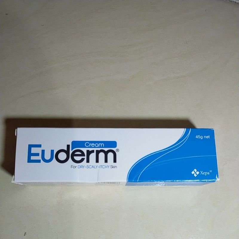 Jual Euderm Cream 45g cream merendangkan gatal, kulit yg kering dll ...