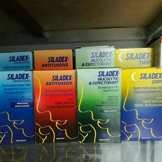 Jual Siladex CC (biru), ME (hijau), ATT (merah), DMP (kuning) 30ml ...