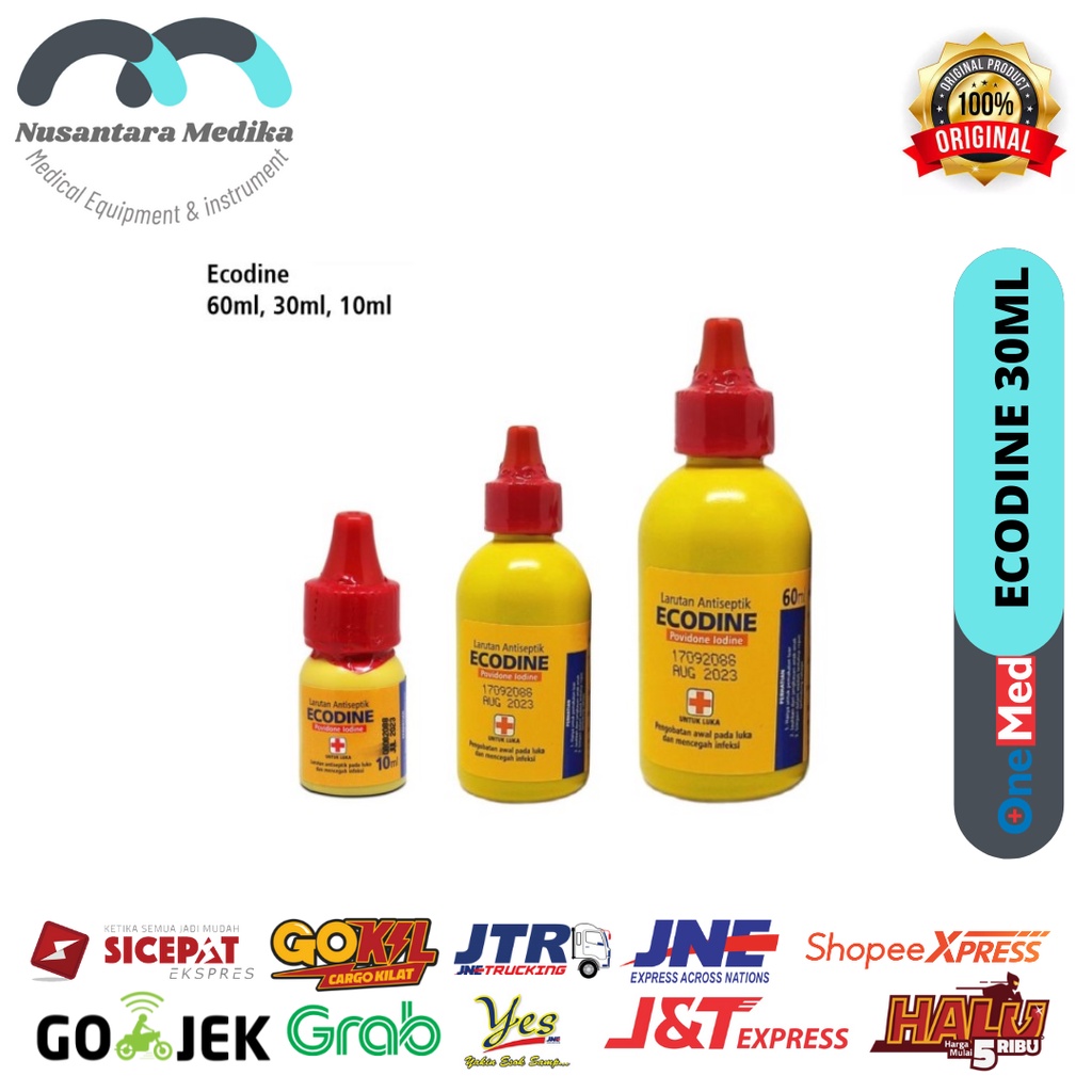 Jual Ecodine 30 ml Onemed | Shopee Indonesia
