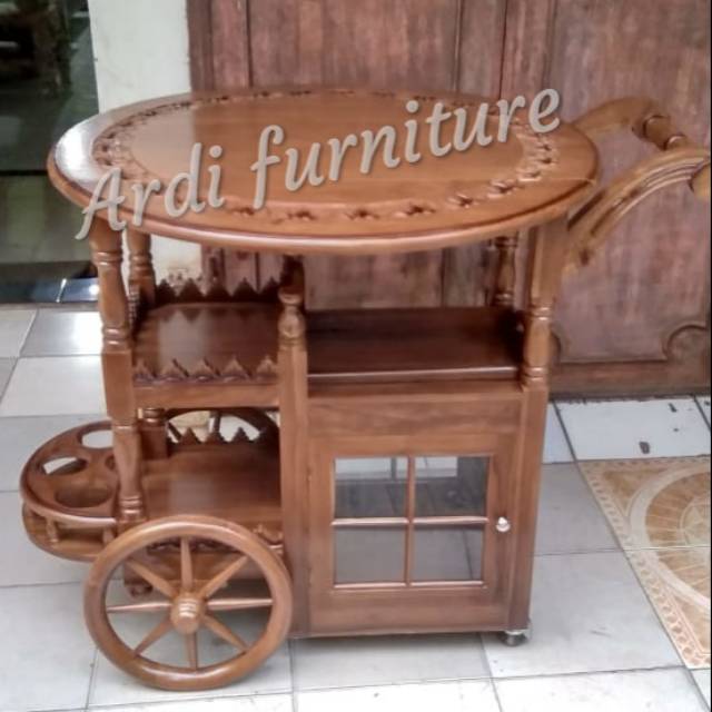 Jual MEJA SAJI UKIR - MEJA JATI - TROLI JATI - MEJA DORONG - MEJA MAKAN ...