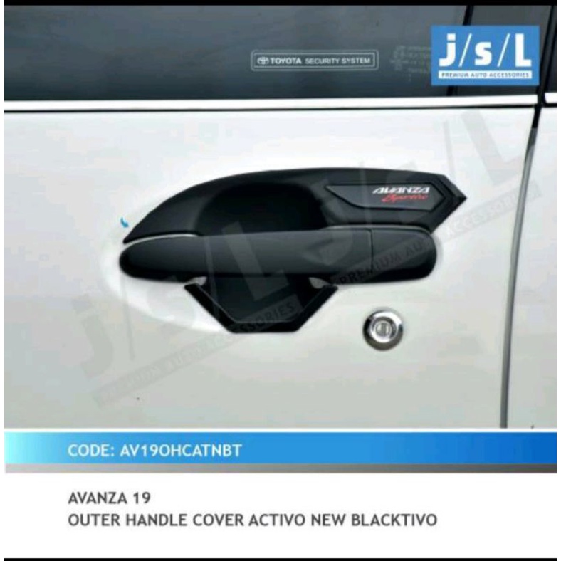 Jual ALL NEW AVANZA 2012 - 2021 Paket Outer Handle Mangkok Pintu, Cover Handle dan Tank cover ...