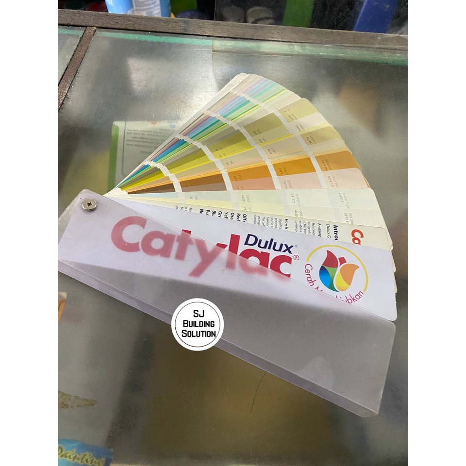 Jual Dulux Catylac Colour Palette / Fandeck Katalog Warna Catylac ...