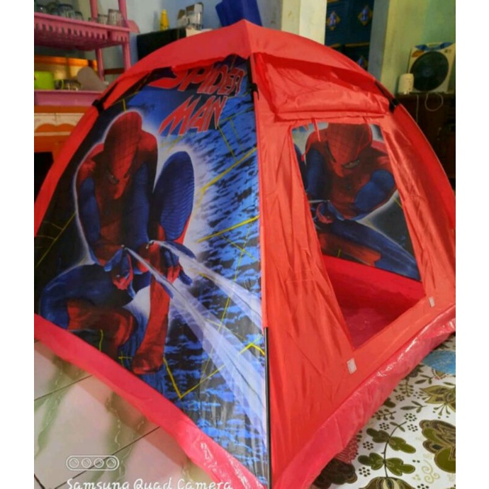 Jual Tenda Mainan anak Tenda motif sepiderman Tenda anak Cowok ...