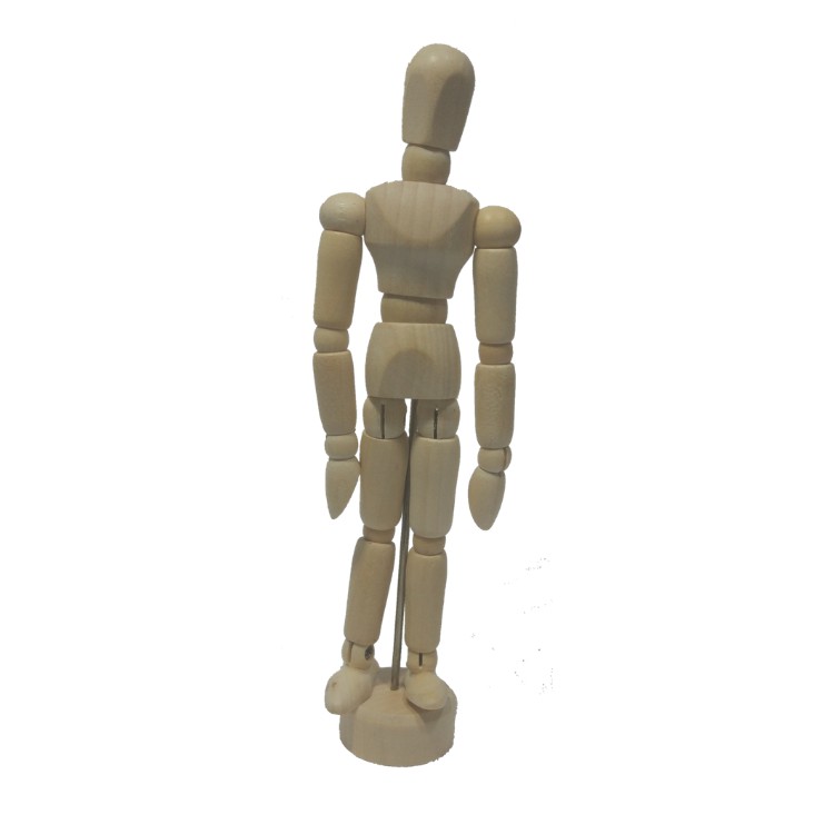 Jual Manekin Kayu / Wooden Mannequin / Manikin - 14 cm BONEKA MODEL ...