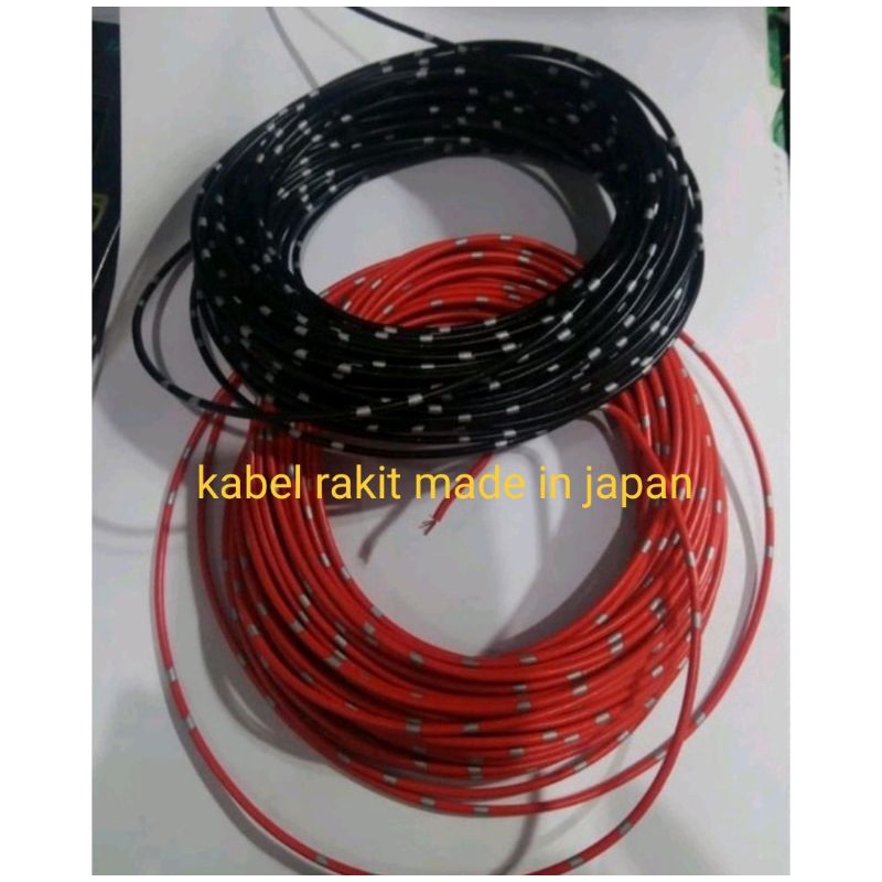 Jual 1 meter Kabel rakit amplifier Kabel 0,85mm tembaga murni made in ...