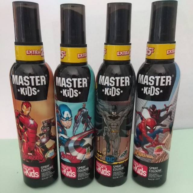 Jual Master kids spray cologne 100ml | Shopee Indonesia