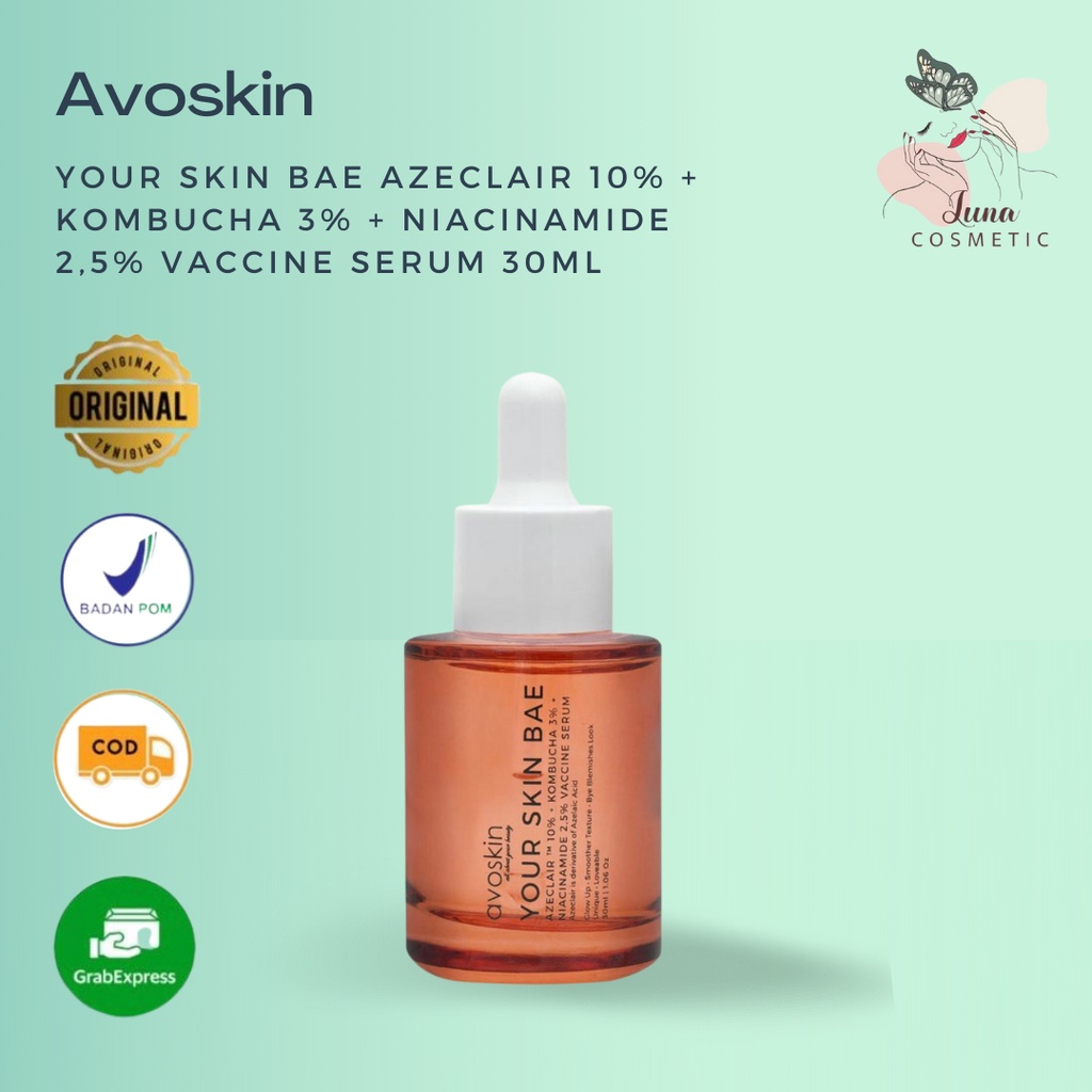 Jual Avoskin Your Skin Bae Azeclair 10% + Kombucha 3% + Niacinamide 2,5 ...