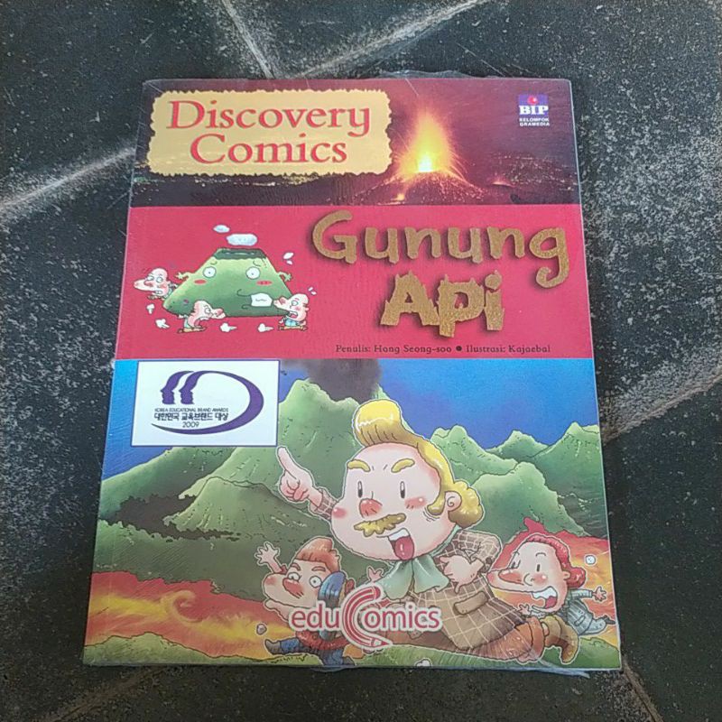 Jual Discovery Comics Educomics gunung api fosil aksara | Shopee Indonesia