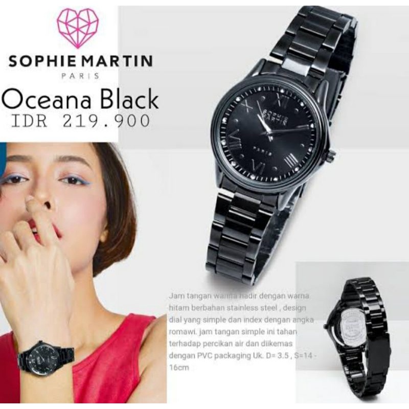 Jual JAM TANGAN SOPHIE MARTIN PARIS OCEANA NEW COLLECTION BRANDED ...
