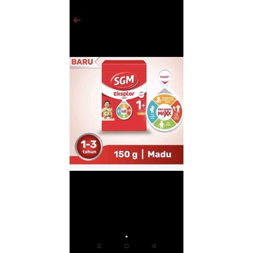 Jual SGM 1 plus Rasa Madu 150 gram | Shopee Indonesia
