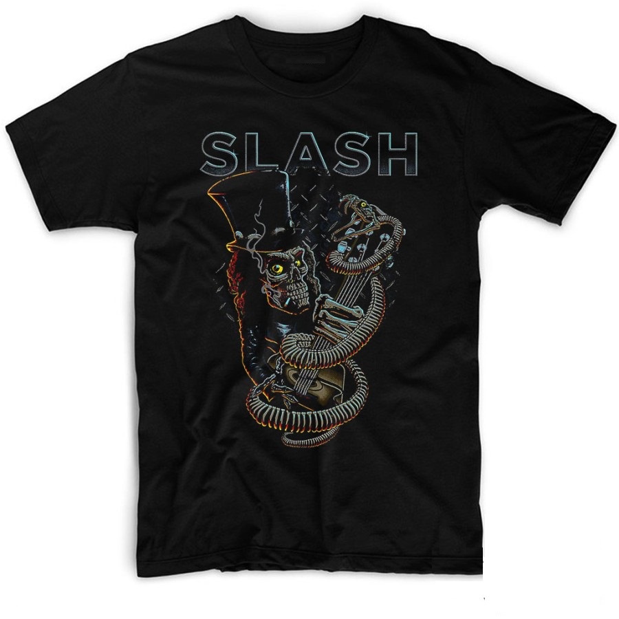 Jual Kaos Band SLASH - GUITARS SKILS | Shopee Indonesia