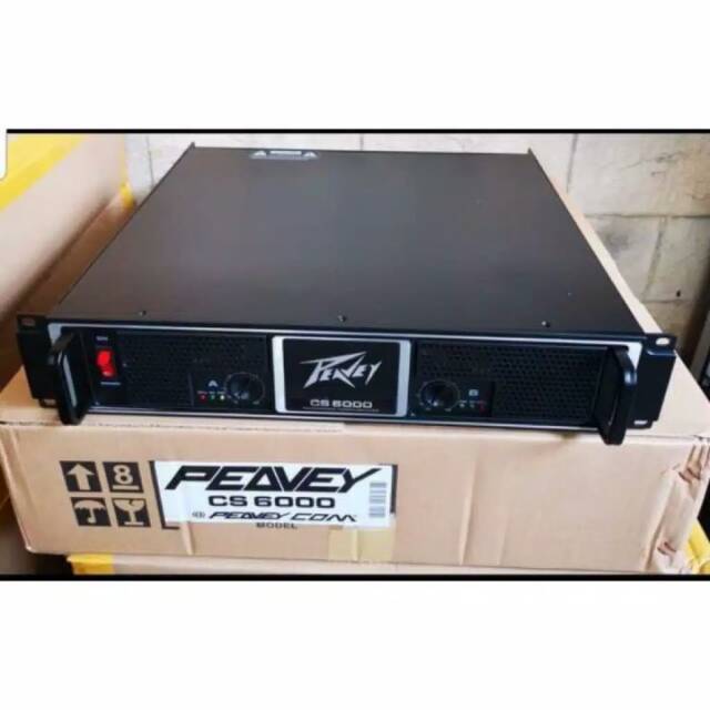 Jual Power Peavey CS 6000 Amplifier Peavey CS6000 Grade A | Shopee ...