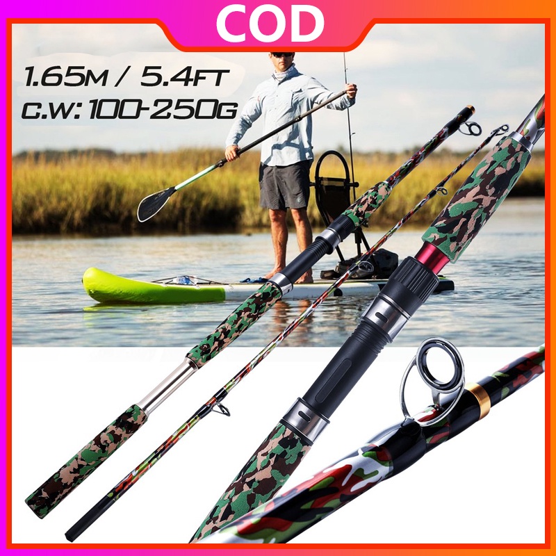 Jual Sougayilang Pancing 1,65m 2 Bagian Batang Pemintal Terbuat dari ...