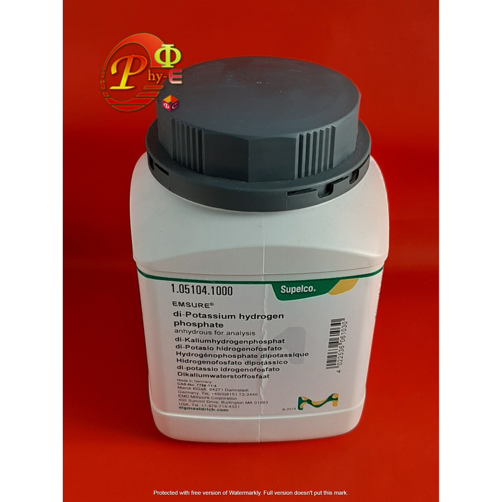 Jual Dipotassium Hydrogen Phosphate anhydro / Dikalium Fosfat / K2HPO4 ...