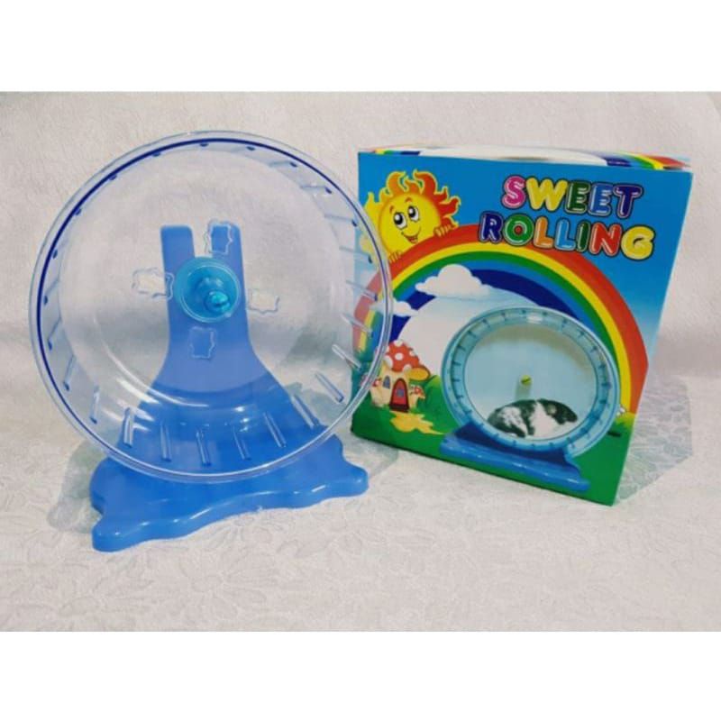 Jual Mainan hamster kincir jogging ball rolling bola roda putar lari ...