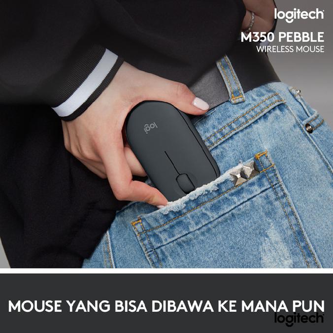 Jual LOGITECH M350 mouse wireless silent bluetooth 100% original ...
