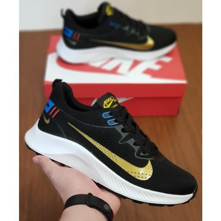 Jual N*KE ZOOM JOE BLACK GOLD SEPATU OLAHRAGA | Shopee Indonesia
