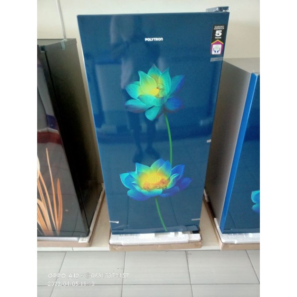 Jual KULKAS POLYTRON PRB-189B/R Kulkas 1 Pintu 180 Liter | Shopee Indonesia