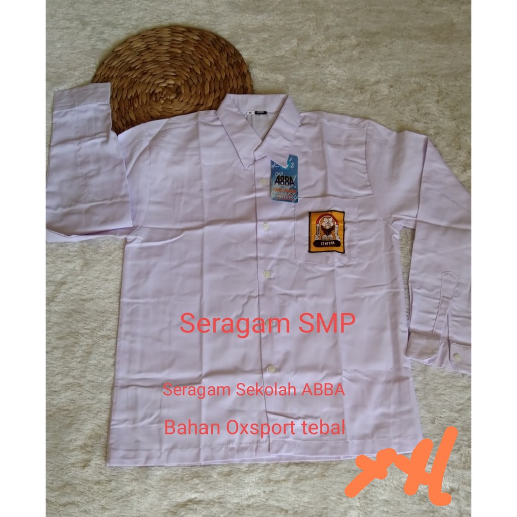 Jual ABBa - Seragam SMP kemeja - OSIS | Shopee Indonesia
