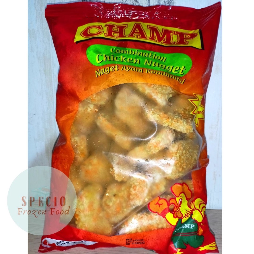 Jual Champ Chicken Nugget 1 kg | Shopee Indonesia