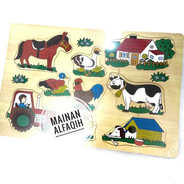 Jual Puzzle Alam Sekitar-Mainan Edukasi Anak | Shopee Indonesia