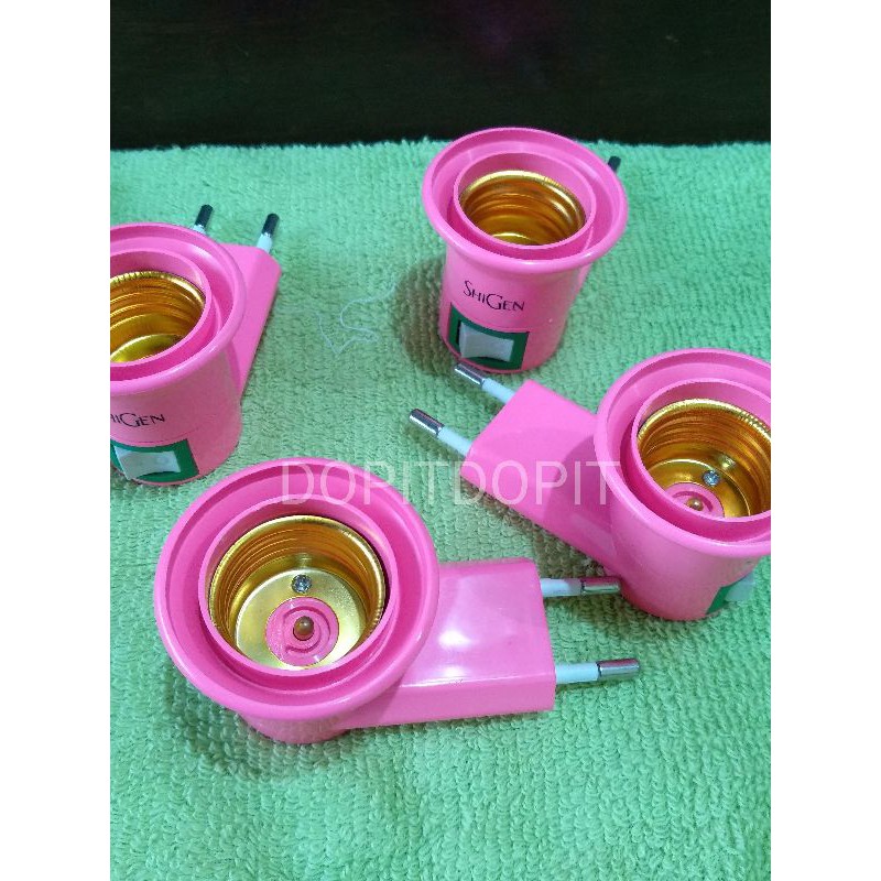 Jual Fitting Colok Lampu Tidur Bohlam / Led Saklar Switch On Off ...