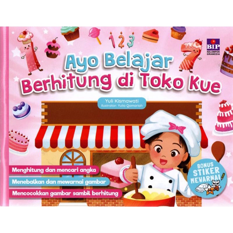 Jual BIP - Buku Ayo Belajar Berhitung Di Toko Kue | Shopee Indonesia