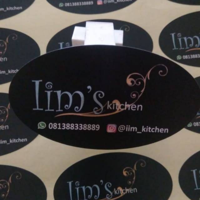 Jual sticker label produk makanan | Shopee Indonesia