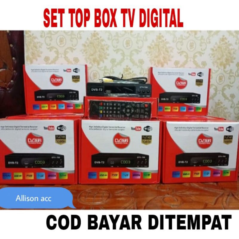 Jual SET BOX SET TOP BOX VITARA SET TOP BOX TV DIGITAL RECEIVER TV ...