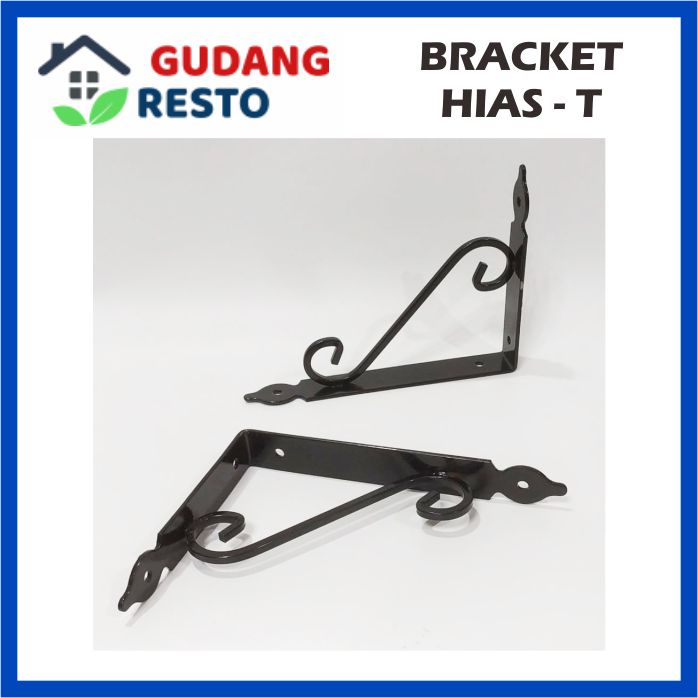 Jual TIPE T 35 RAK / SIKU BRACKET BESI HIAS MOTIF DINDING AMBALAN ...