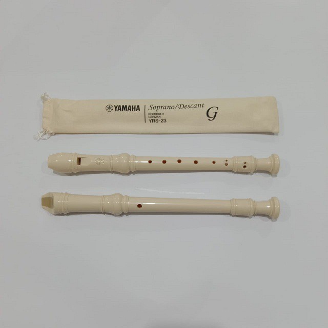 Jual [100% Original] Yamaha Recorder Suling Flute YRS-23 (Soprano ...