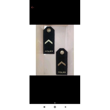 Jual Pangkat Bripda Polri #Atribut Baju Polisi | Shopee Indonesia
