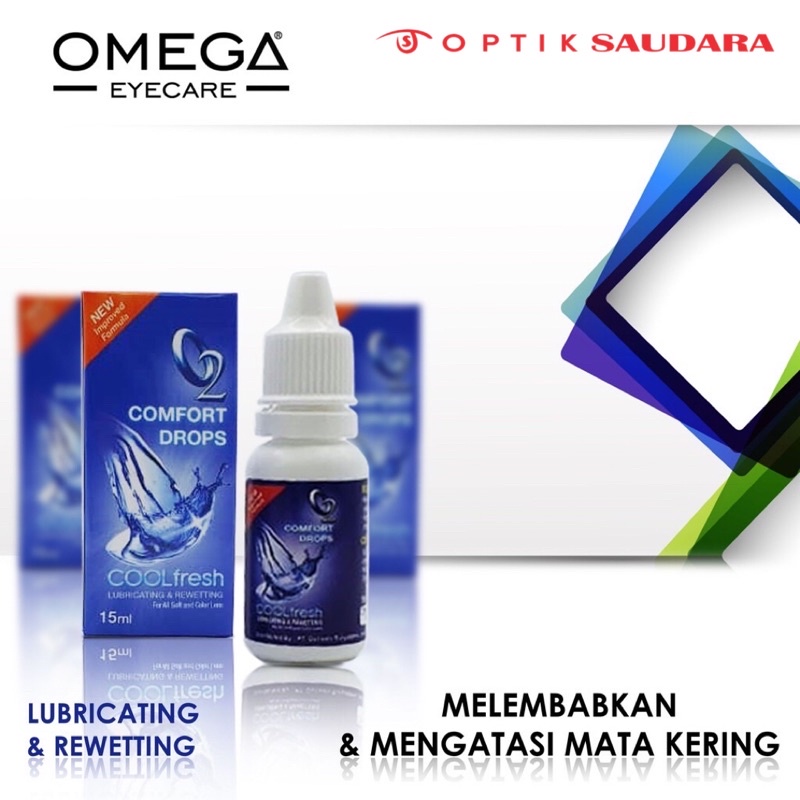 Jual O2 Comfort Drops 15 ML Air Tetes Softlens | Shopee Indonesia