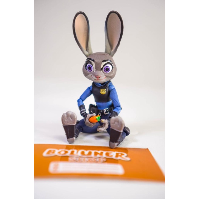 Jual Revoltech Judy Hopps Zootopia Rabbit Cop Police Action Figure ...