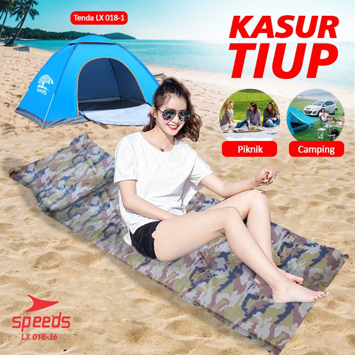 Jual SPEEDS Matras Otomatis Angin Yoga Camping Karpet Sleeping Pad ...