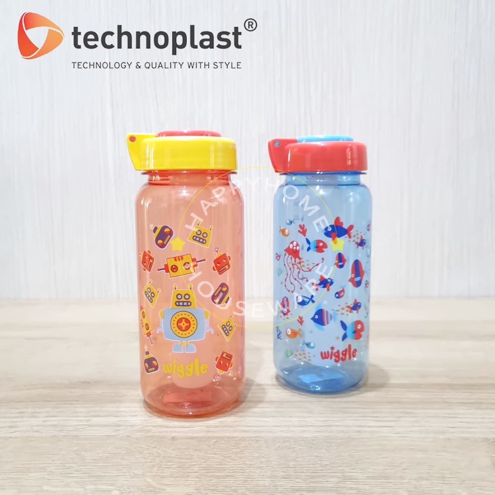 Jual TECHNOPLAST Wiggle Sport Bottle / Botol Minum Kreatif Nautical ...