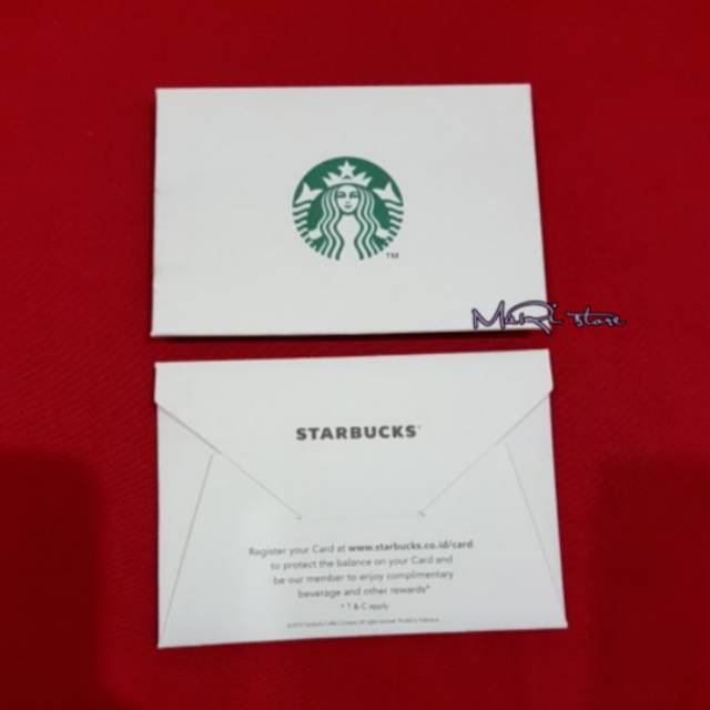 Jual Starbucks Card Envelope / Amplop Kartu Starbucks | Shopee Indonesia