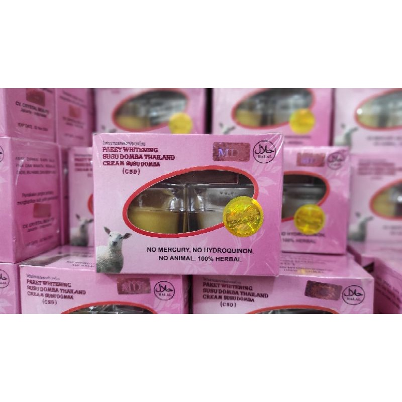 Jual Paket Whitening Susu Domba Thailand Cream Susu Domba CSD Hologram ... Jual Paket Whitening Susu Domba Thailand Cream Susu Domba CSD Hologram ...