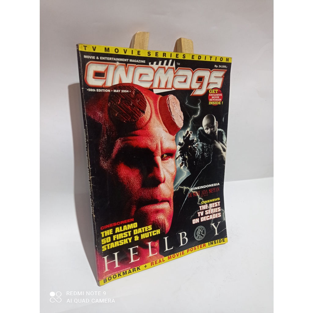 Jual Majalah Cinemags Movie Series Edition Hell Boy | Shopee Indonesia