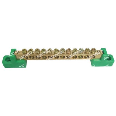 Jual Terminal Block Grounding T001-0609/6 6 POLE Gronding MERK FORT | Shopee Indonesia