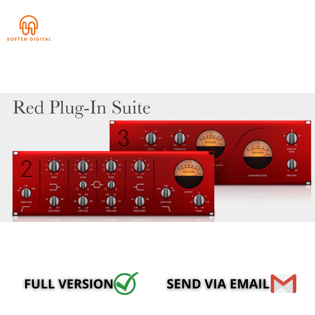 Jual Focusrite Red Suite VST Plugins Focusrite’s classic Red range ...