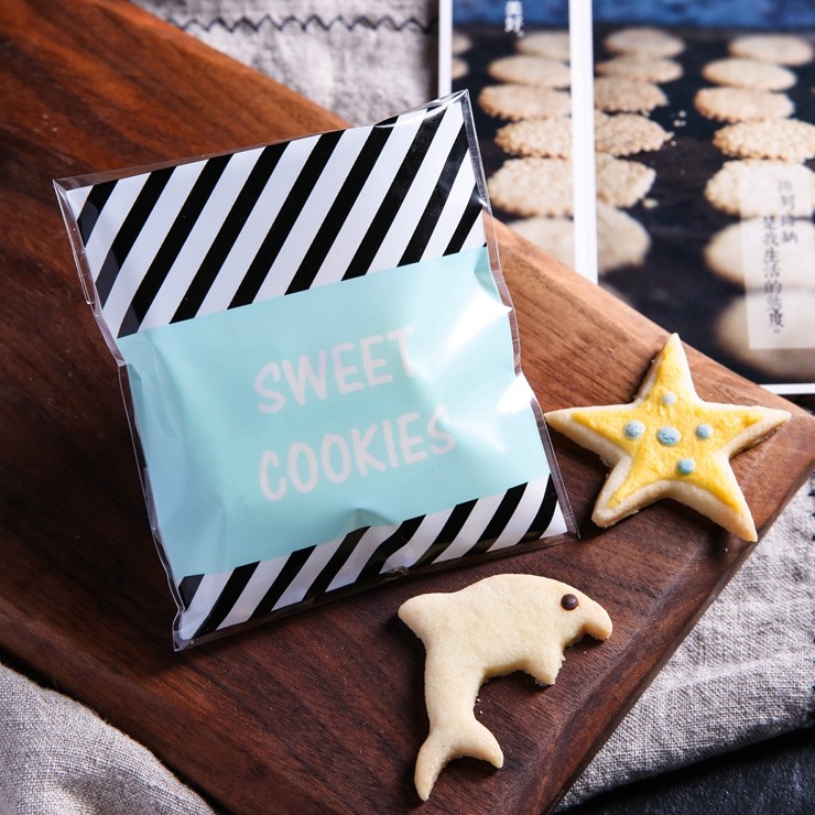 Jual VIN162 PLASTIK BUNGKUS KUE ROTI COOKIES (min 50pcs) | Shopee Indonesia