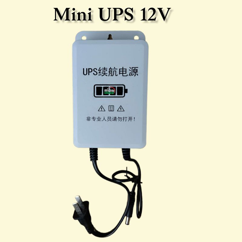 Jual Mini UPS 12V Garansi 1 Bulan For Beckup Daya Router CCTV dll ...