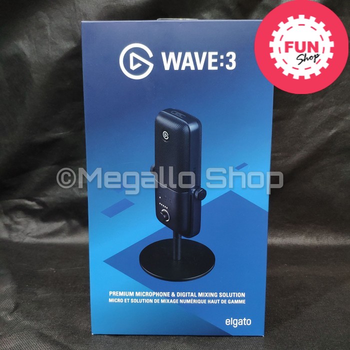 Jual Elgato Wave 3 Wave3 Premium USB Condenser Microphone Garansi Resmi | Shopee Indonesia