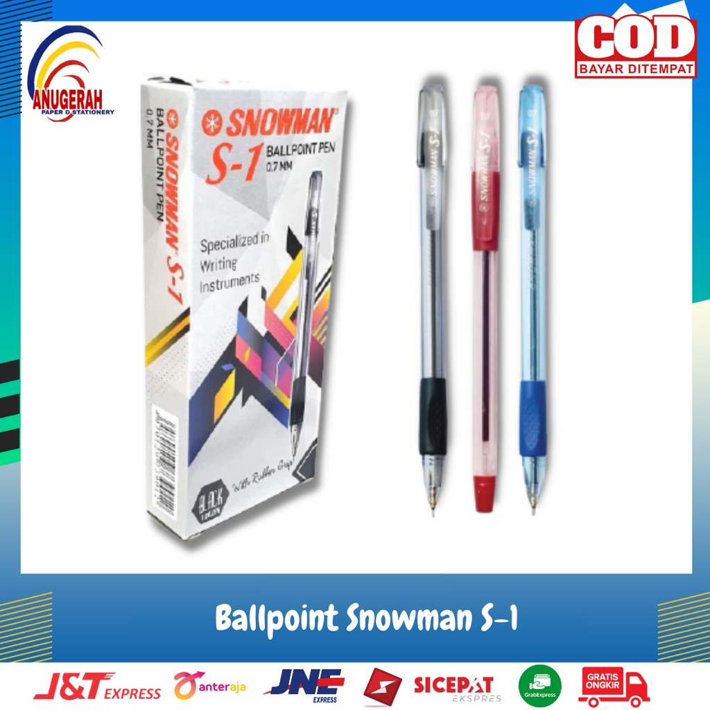 Jual BALLPOINT SNOWMAN S-1 (LSN) | Shopee Indonesia