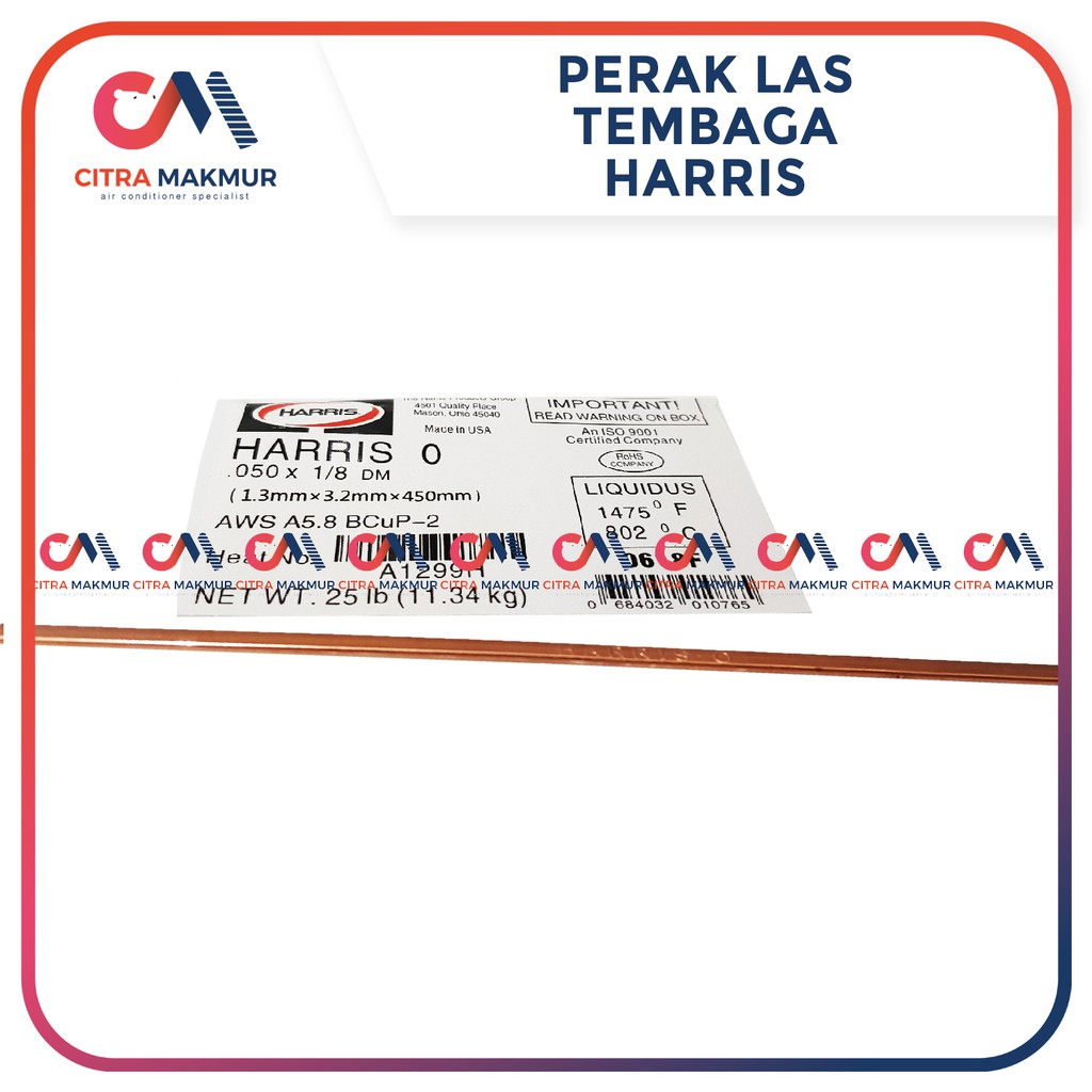 Jual Kawat Perak Las Harris Tembaga Haris Welding BRazing Pipa AC ...