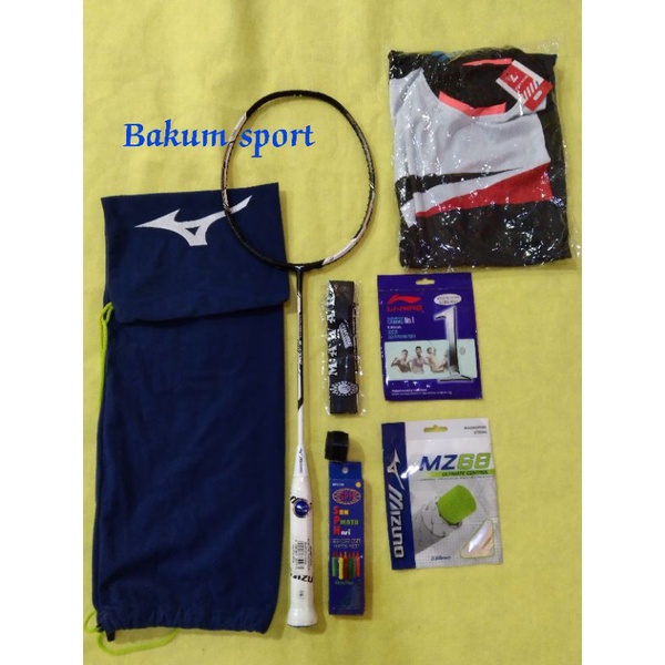 Jual Raket mizuno caliber s-pro kualitas 100%original free bonus toko ...