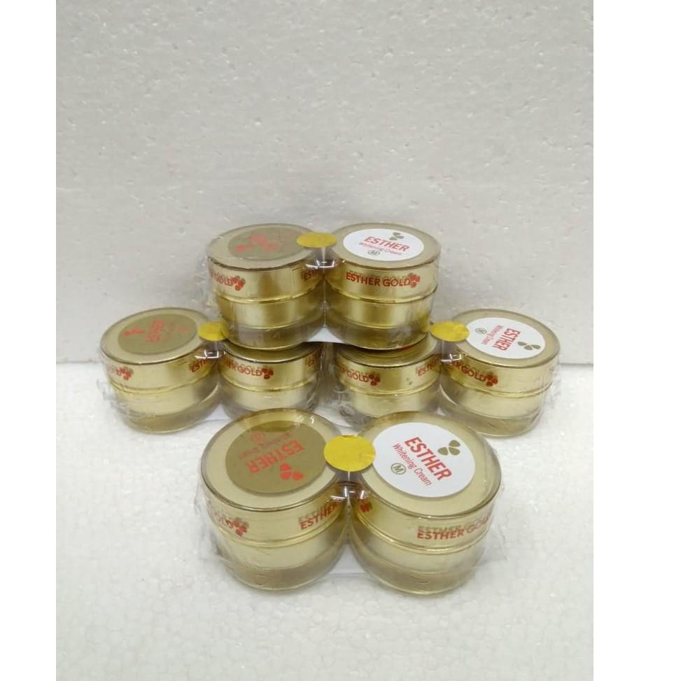 Jual [PRODUK V0WV8] CREAM ESTHER GOLD SET - AB DAN SM - WHITENING ...