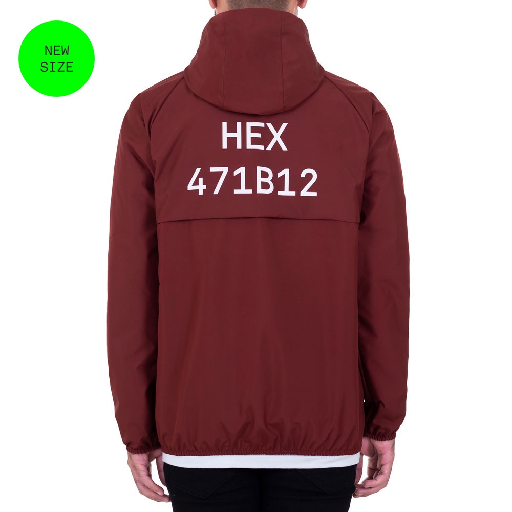 Jual Sch Jacket Hex Regular 471B12 Hdj Dark Red | Shopee Indonesia